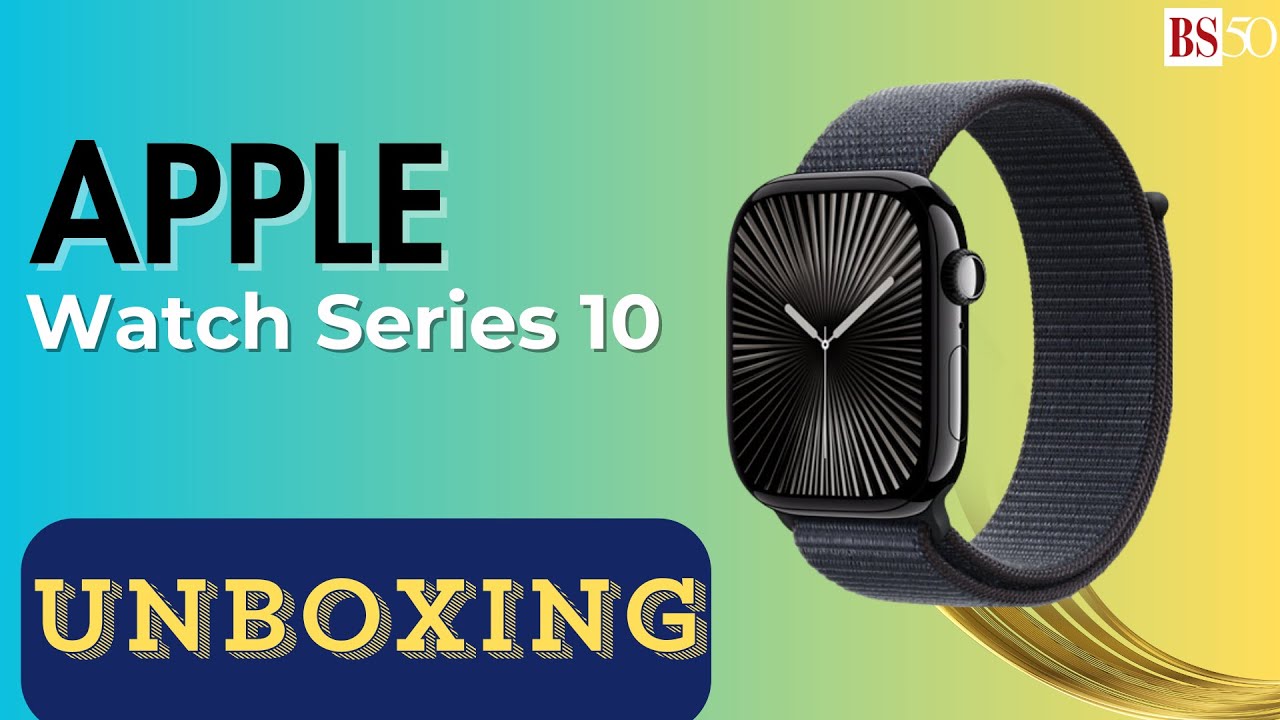 Apple Watch Series 10: Unboxing and hands-on | Jet black aluminium ...
