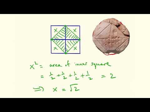 THE THEOREM OF PYTHAGORAS AND PROPERTIES OF THE SQUARE ROOT OF 2 - YouTube