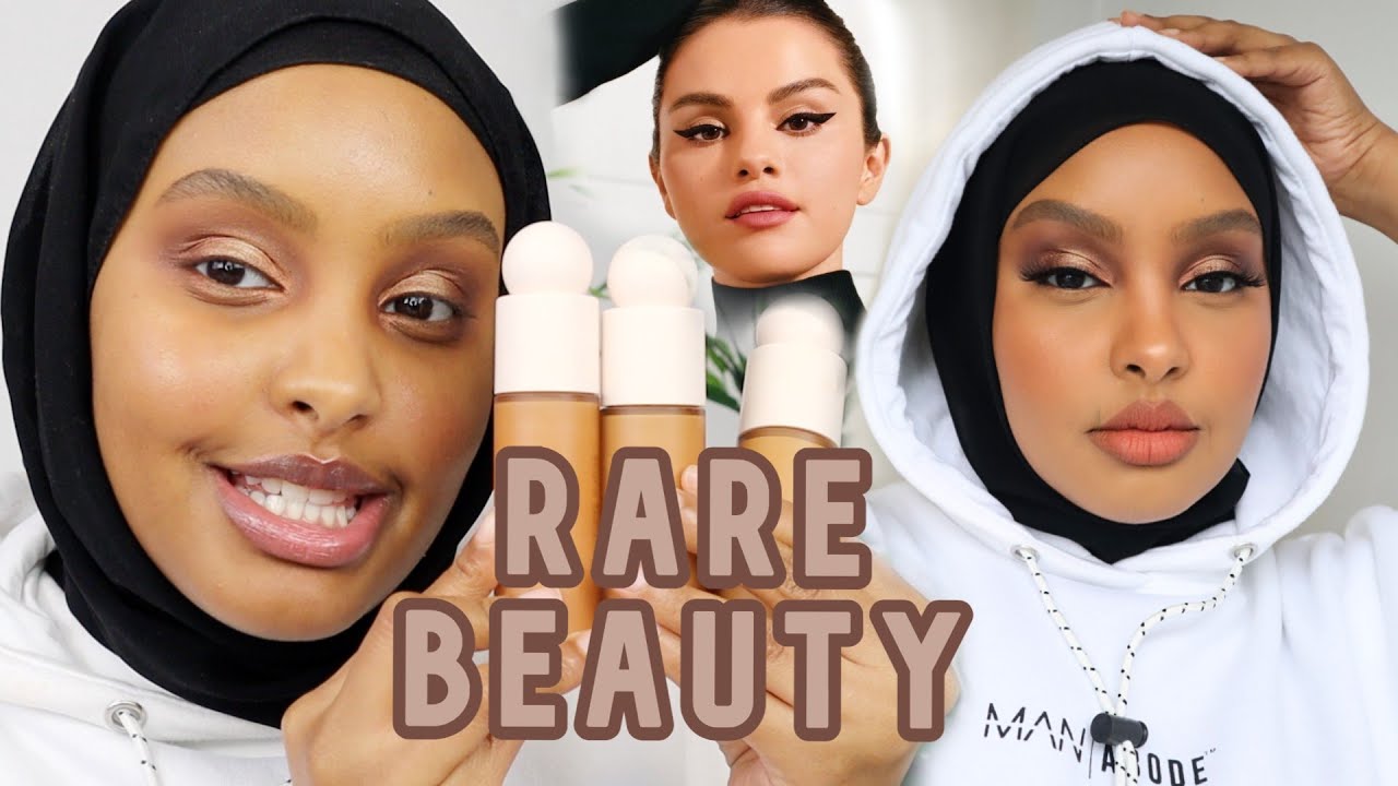 I Finally Tried RARE BEAUTY BY SELENA GOMEZ!! *Full Face Of First ...