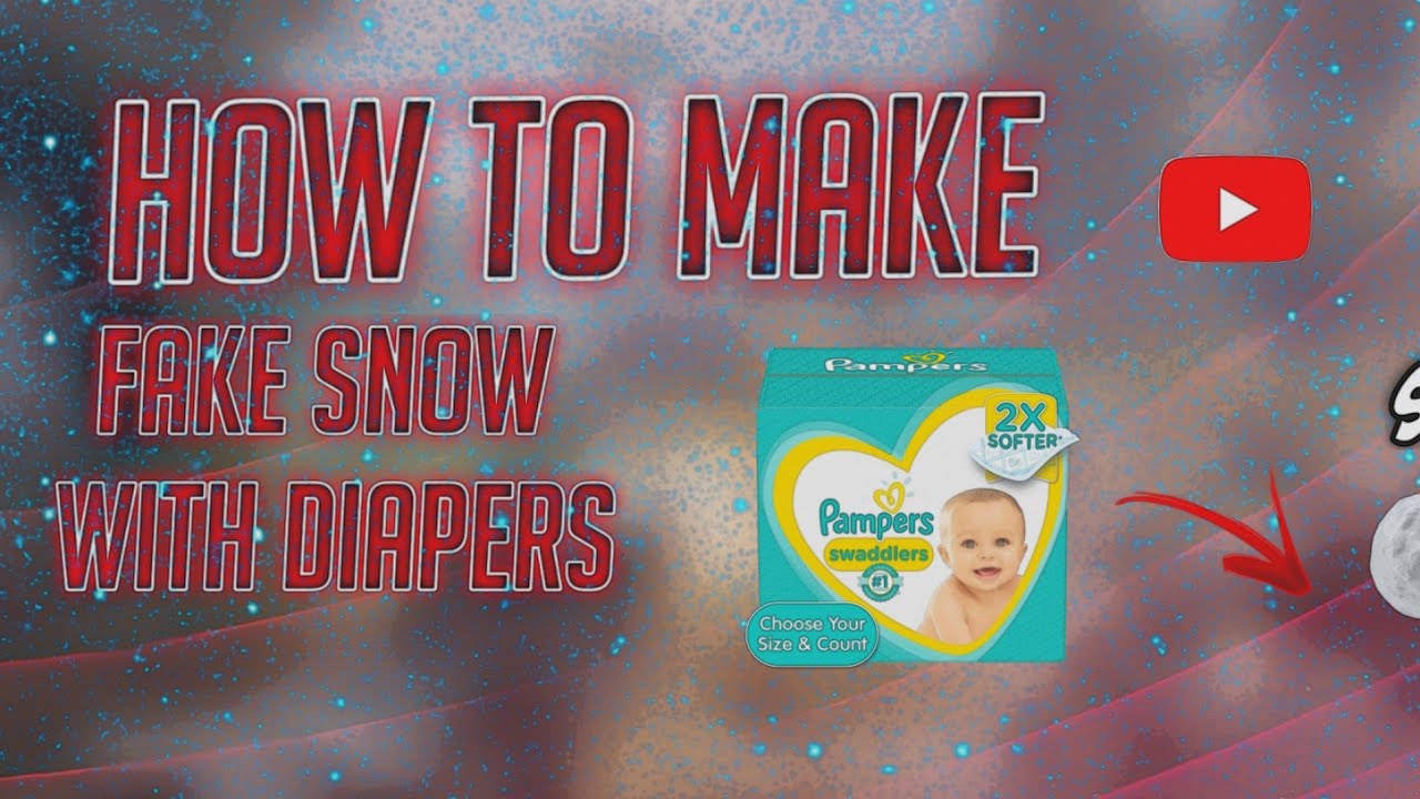How to make fake snow with Diapers // DNA Hackers - YouTube