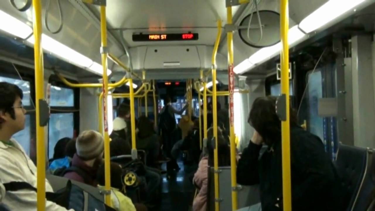 Vancouver Translink 2009 New Flyer DE60LFR - 8120 @ 99 B-Line - YouTube