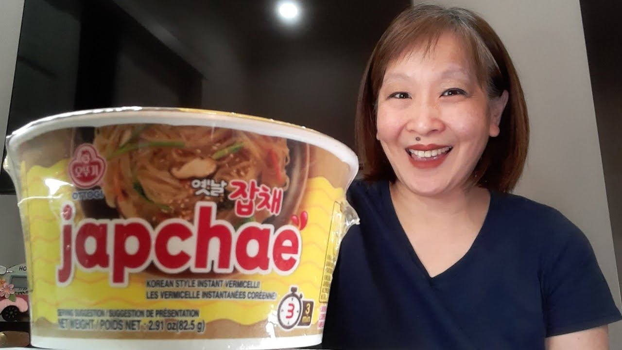 Instant KOREAN JAPCHAE by OTTOGI! ***Taste of Noodles Tuesday*** - YouTube