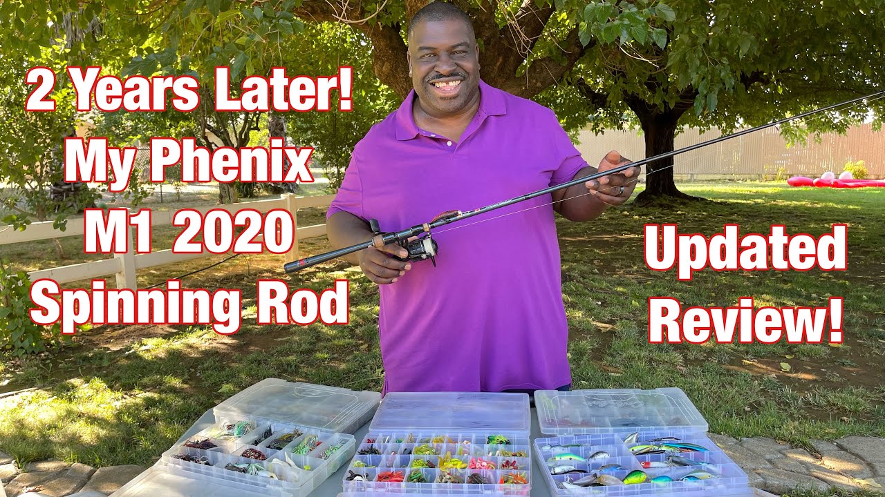 My Phenix M1 2020 Rod Updated Review - 2 years later and over 1000 fish ...