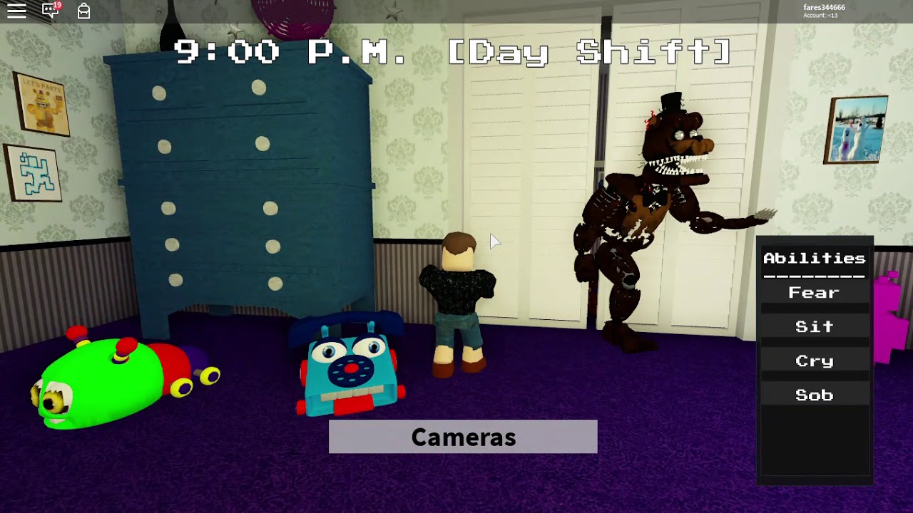 لعبه Roblox ماب Afton's Family Diner - YouTube