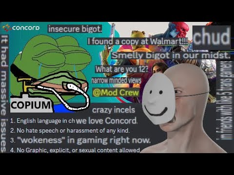 reading posts in the CONCORD™ official discord server - YouTube