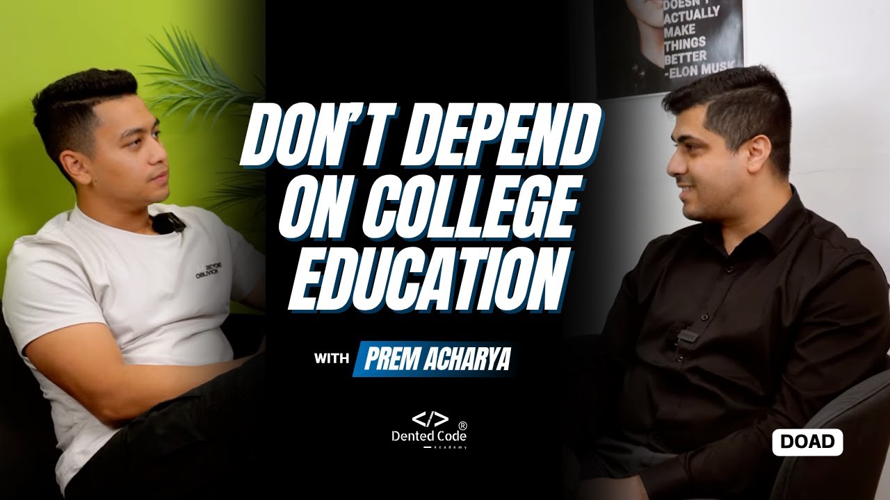 Dont depend on college's education to land job as Software Engineer | EP8 - YouTube