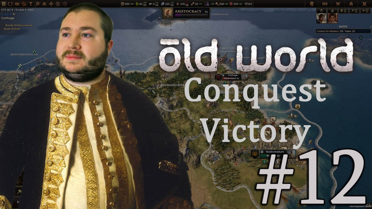 Old World - Historical Strategy Game - Conquest with Greece Let's Play ...