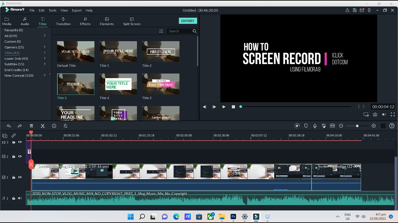 How to Screen Record using Filmora9 - YouTube