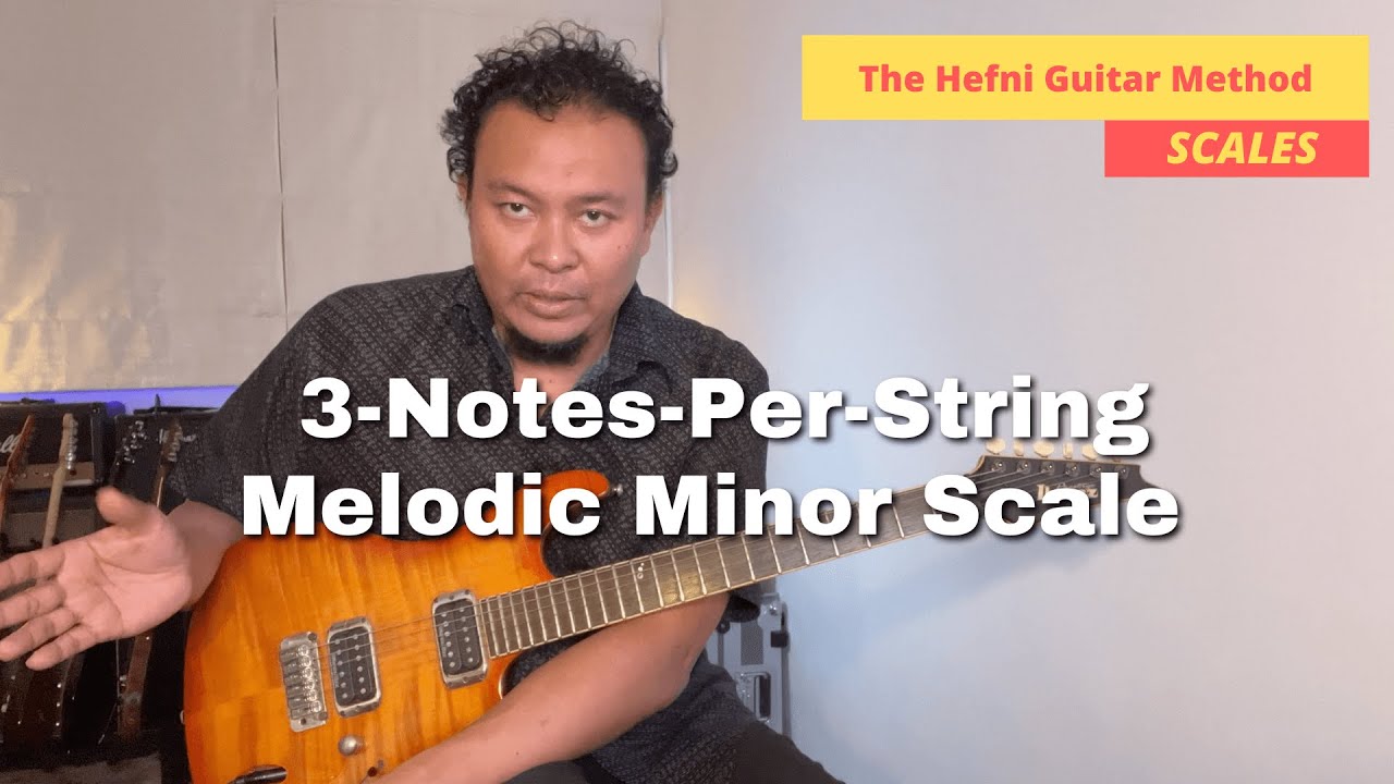 3-Notes-Per-String Melodic Minor Scale for Guitar - YouTube