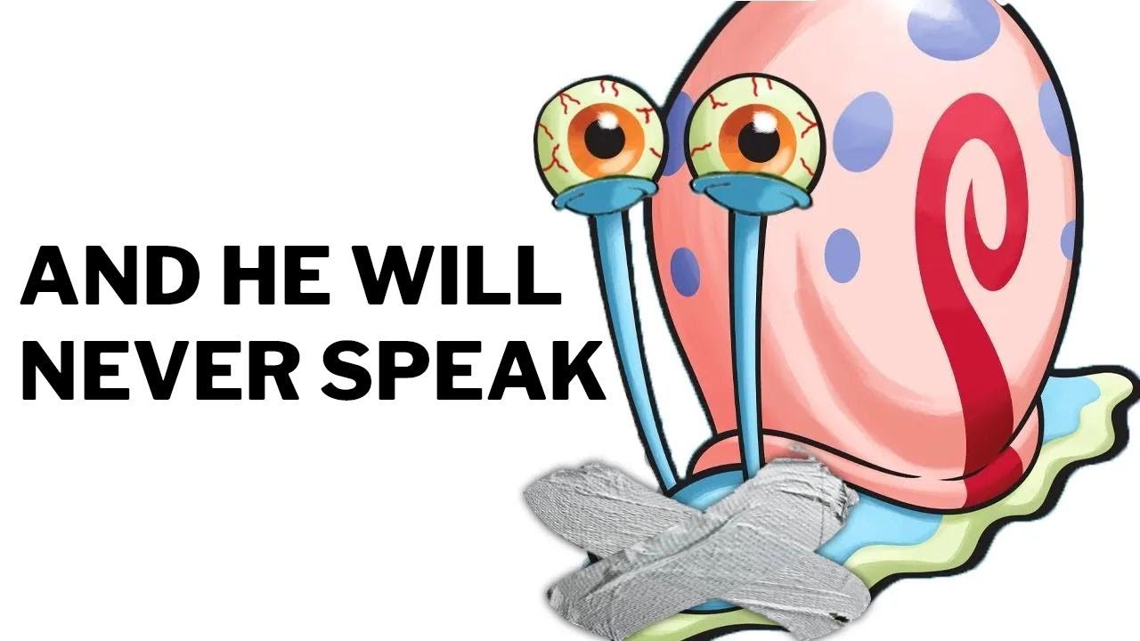 The Surprising Reason Why Gary Never Talks | SpongeBob - YouTube