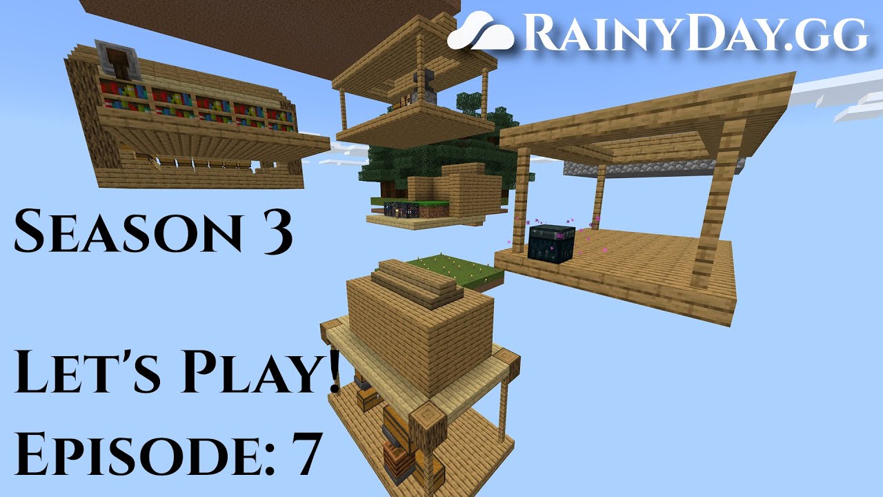 Cloud Clash! Minecraft Skyblock Rainyday.gg Season 3 Let's Play Ep: 7 - YouTube