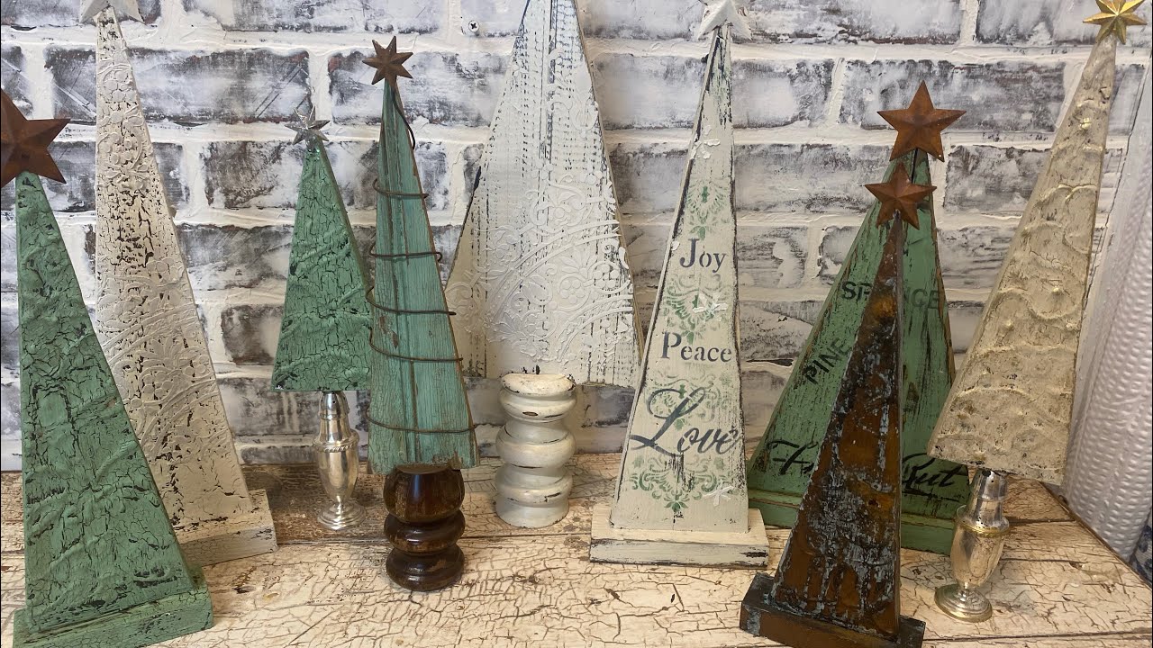 DIY Scrap Wood Trees - YouTube