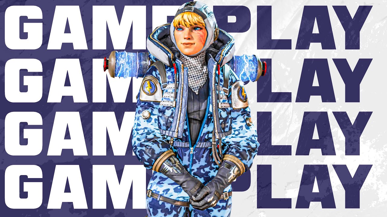 Wattson Electric Blue × SKIN GAMEPLAY × Apex Legends - YouTube