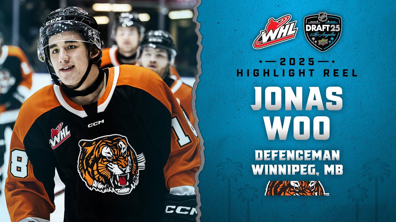 Jonas Woo - 2025 NHL Draft Highlight Reel - YouTube