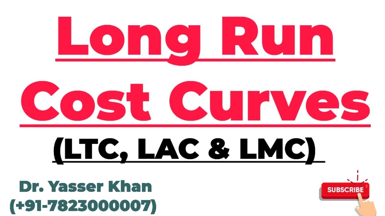 Long Run Cost Curves | Long Run Total Cost | Long Run Average Cost | Long Run Marginal Cost ...