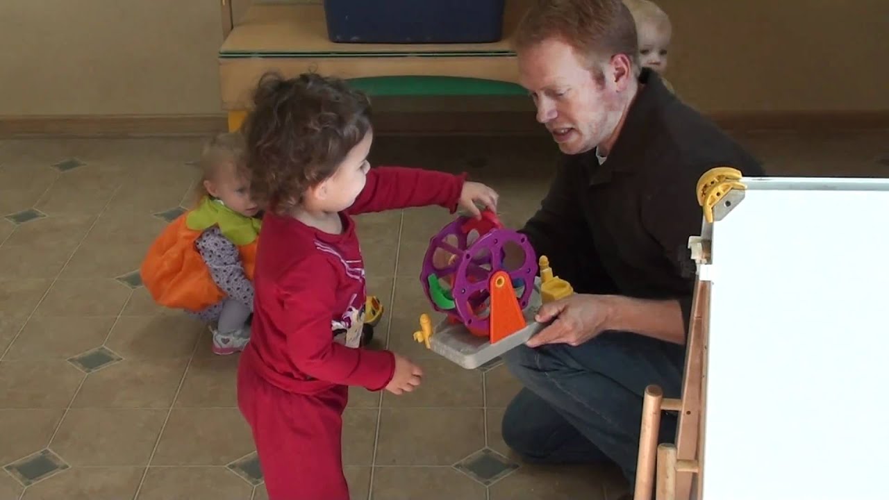 Jack plays with little girl - YouTube