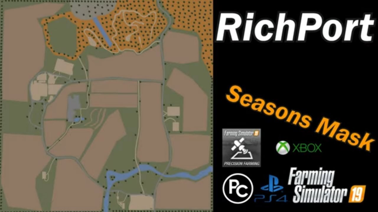 Farming Simulator 19 - Map First Impression - Richport - YouTube