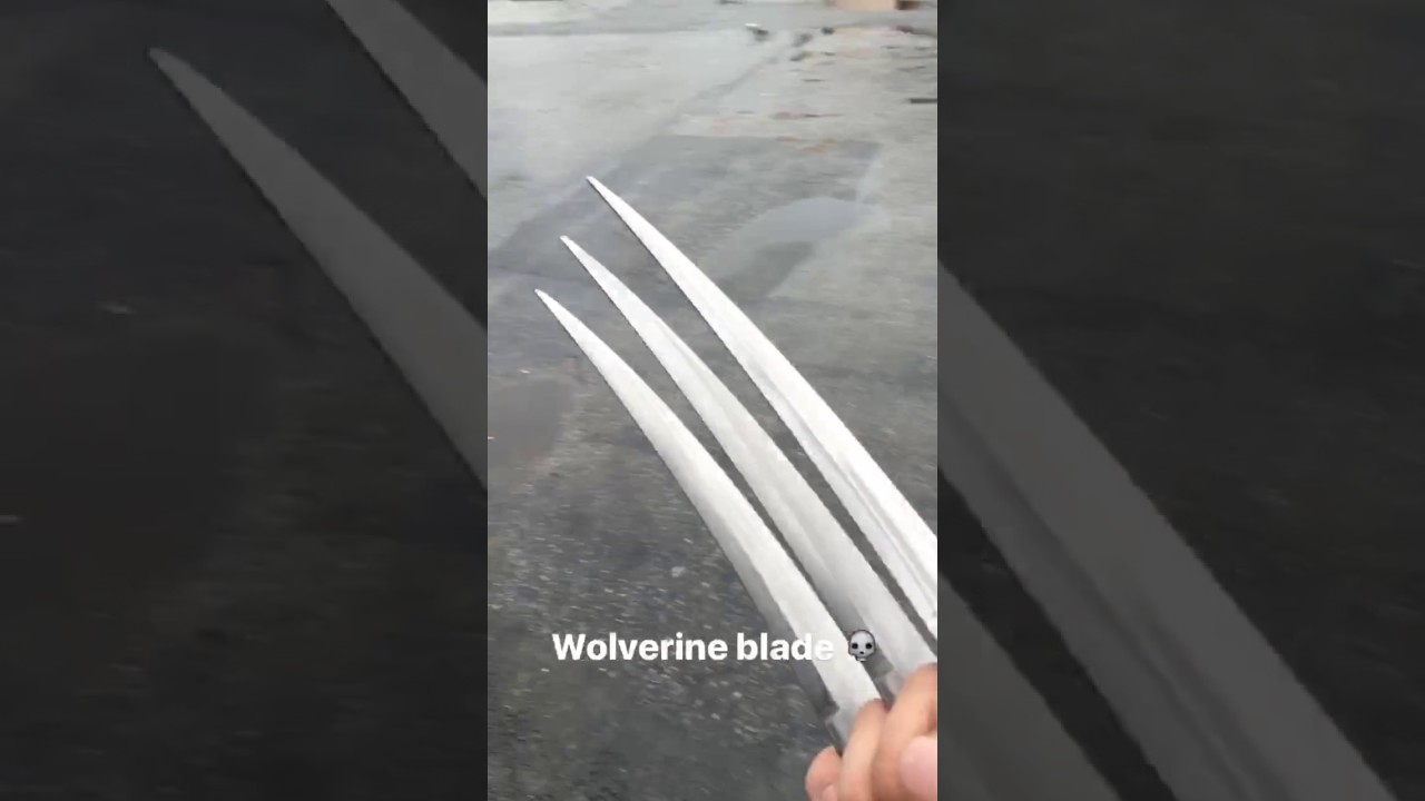 Wolverine Claw Blade Cosplay - YouTube