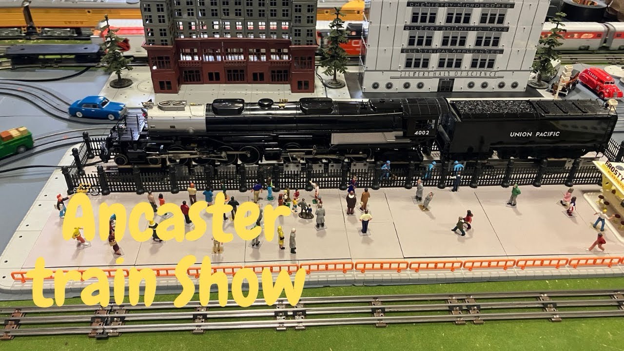Ancaster Train Show - YouTube
