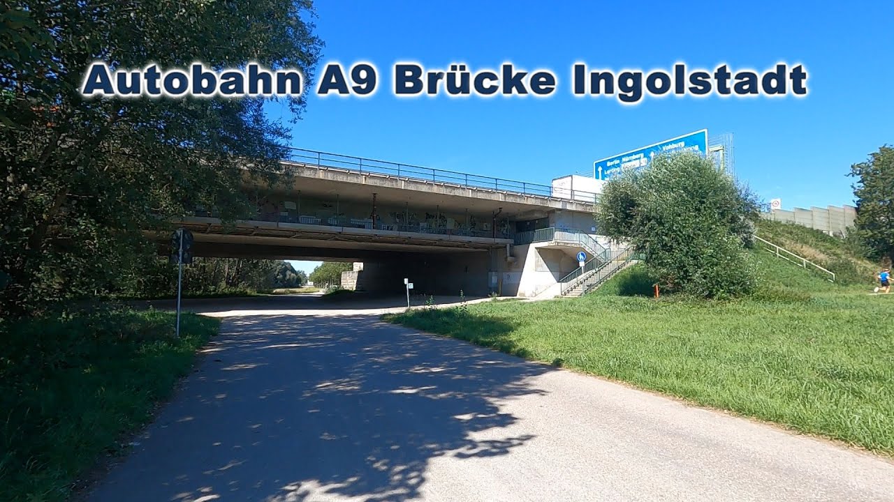 Autobahn A9 Brücke Ingolstadt - YouTube