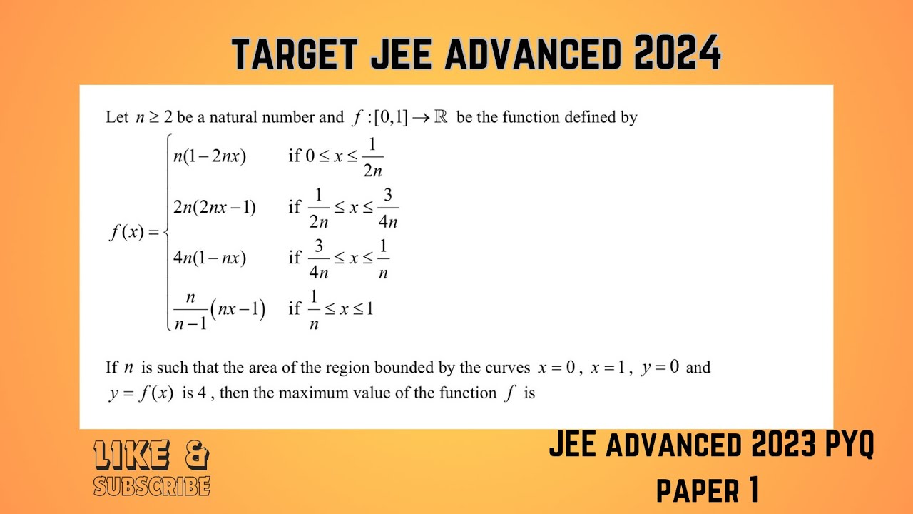 JEE Advanced 2023 PAPER 1 Question || 🎯Target JEE ADVANCED 2024 🎯 - YouTube