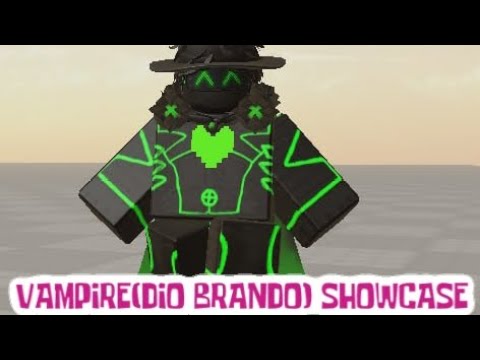 [AUT] Vampire(dio brando) rework showcase🩸 - YouTube