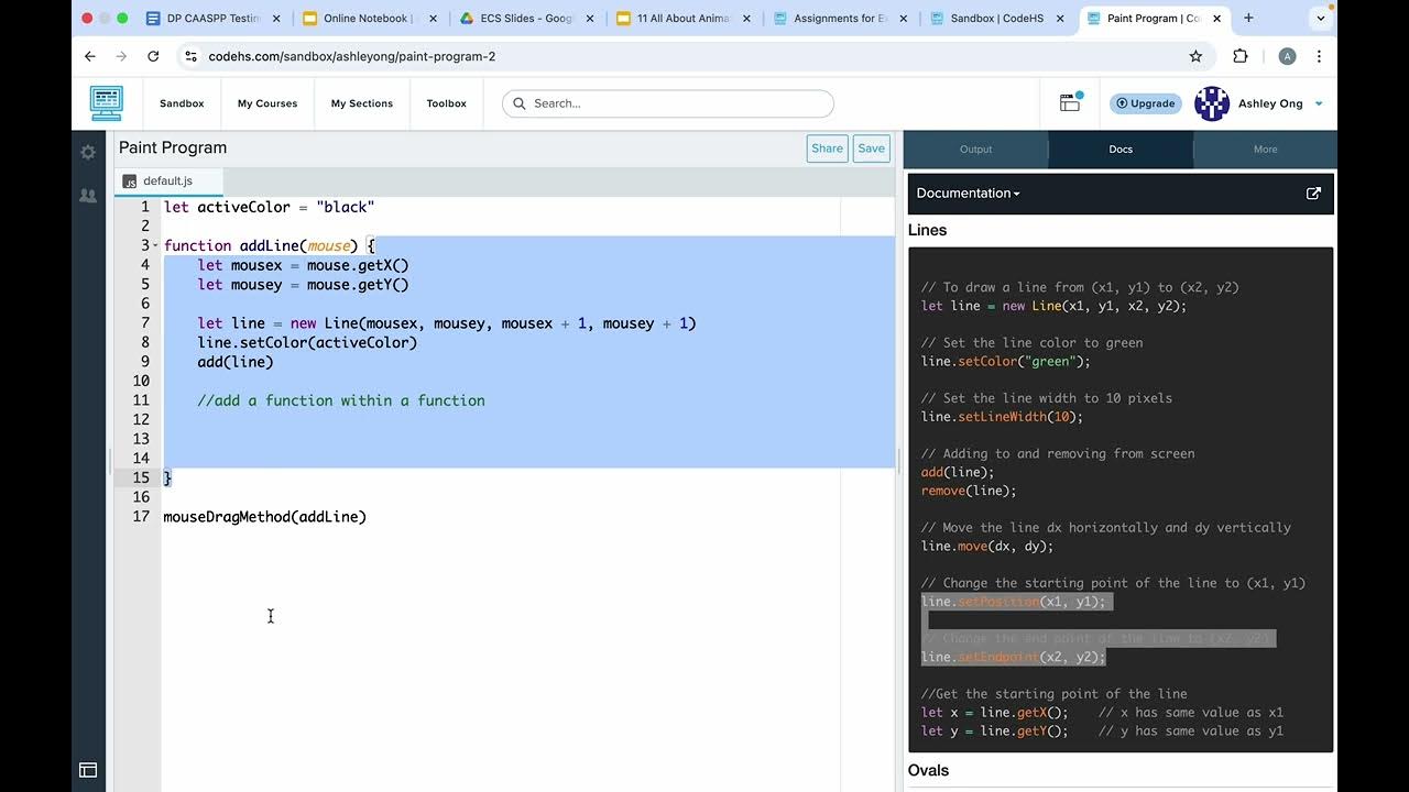 Paint Program Part 1 - YouTube