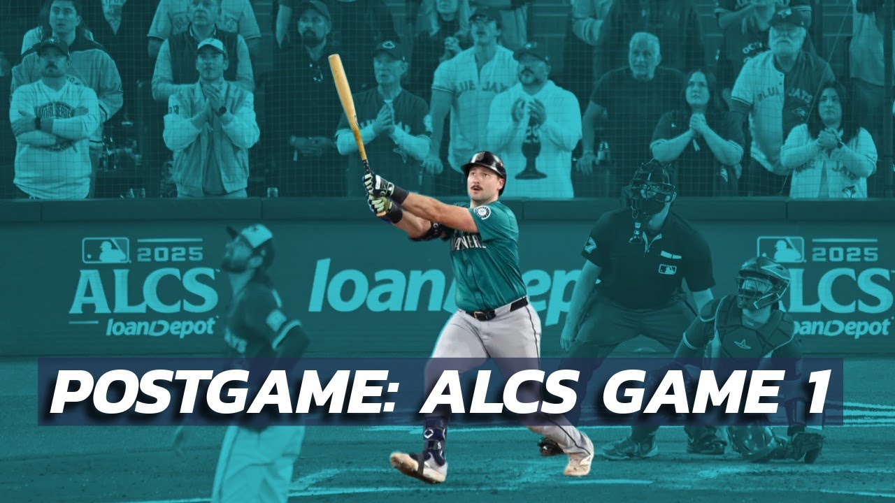 POSTGAME SHOW: Mariners Take ALCS Game 1 - YouTube