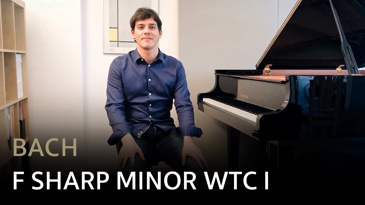 Bach WTC I, F sharp minor, BWV 859 - YouTube