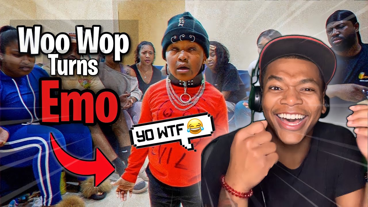 Woo Wop Turns Emo💀🖤 REACTION!!! - YouTube