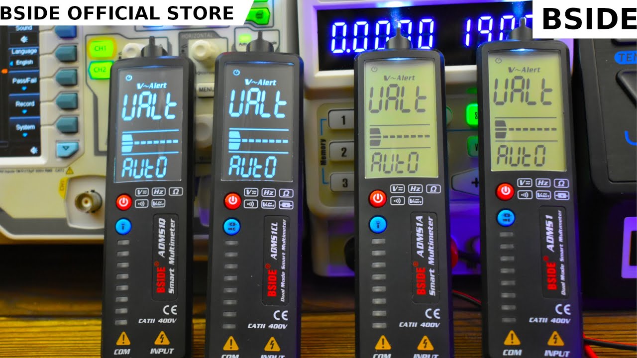 Bside ADMS1A Обзор цифрового мультиметра детектора Full review - YouTube