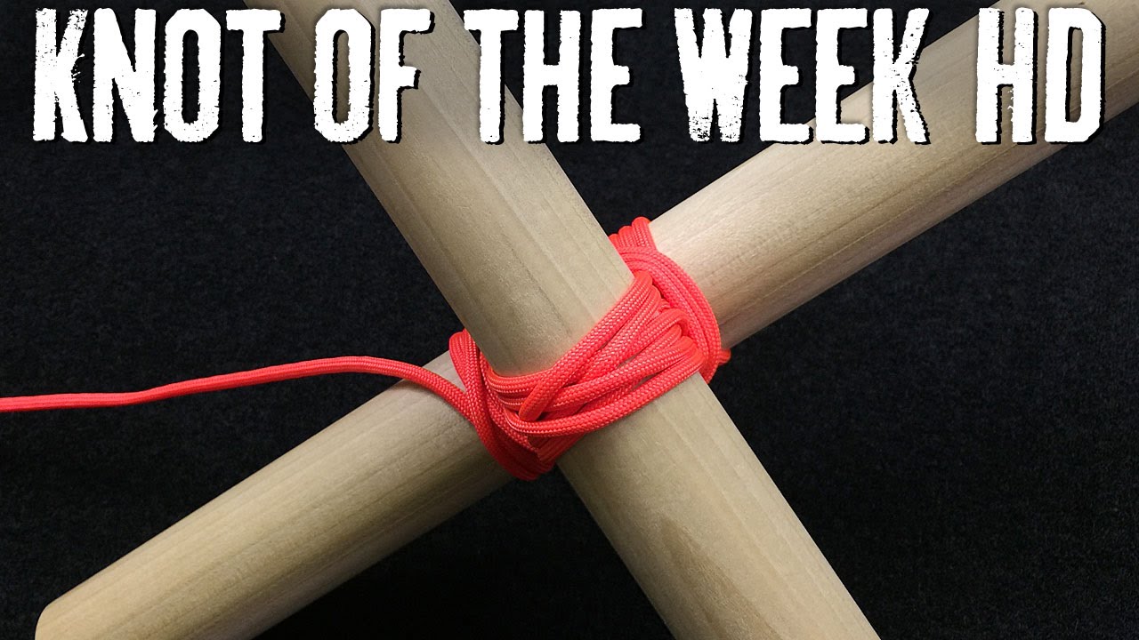Reinforce Your Angles with Diagonal Lashings - ITS Knot of the Week HD ...