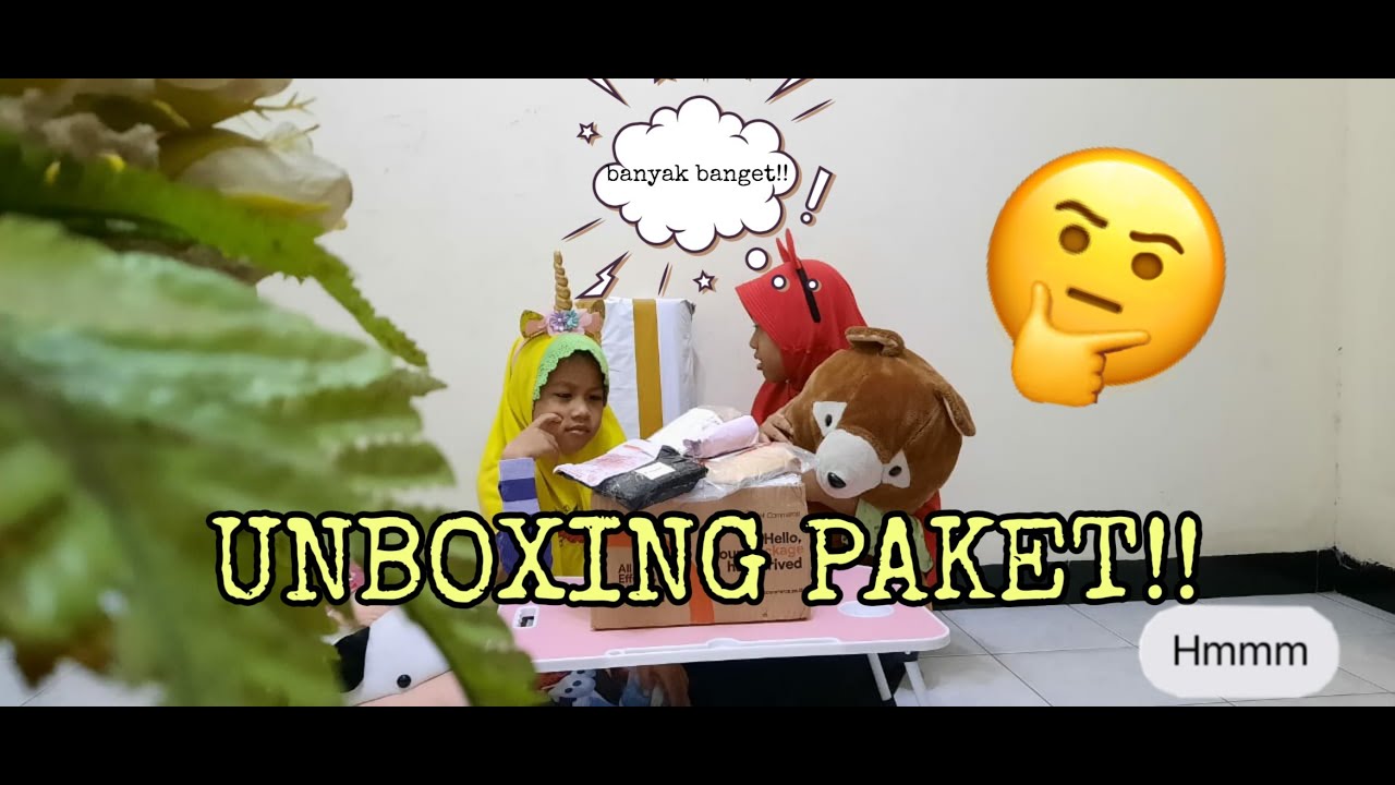 UNBOXING PAKET CHECK! Part 1 - YouTube