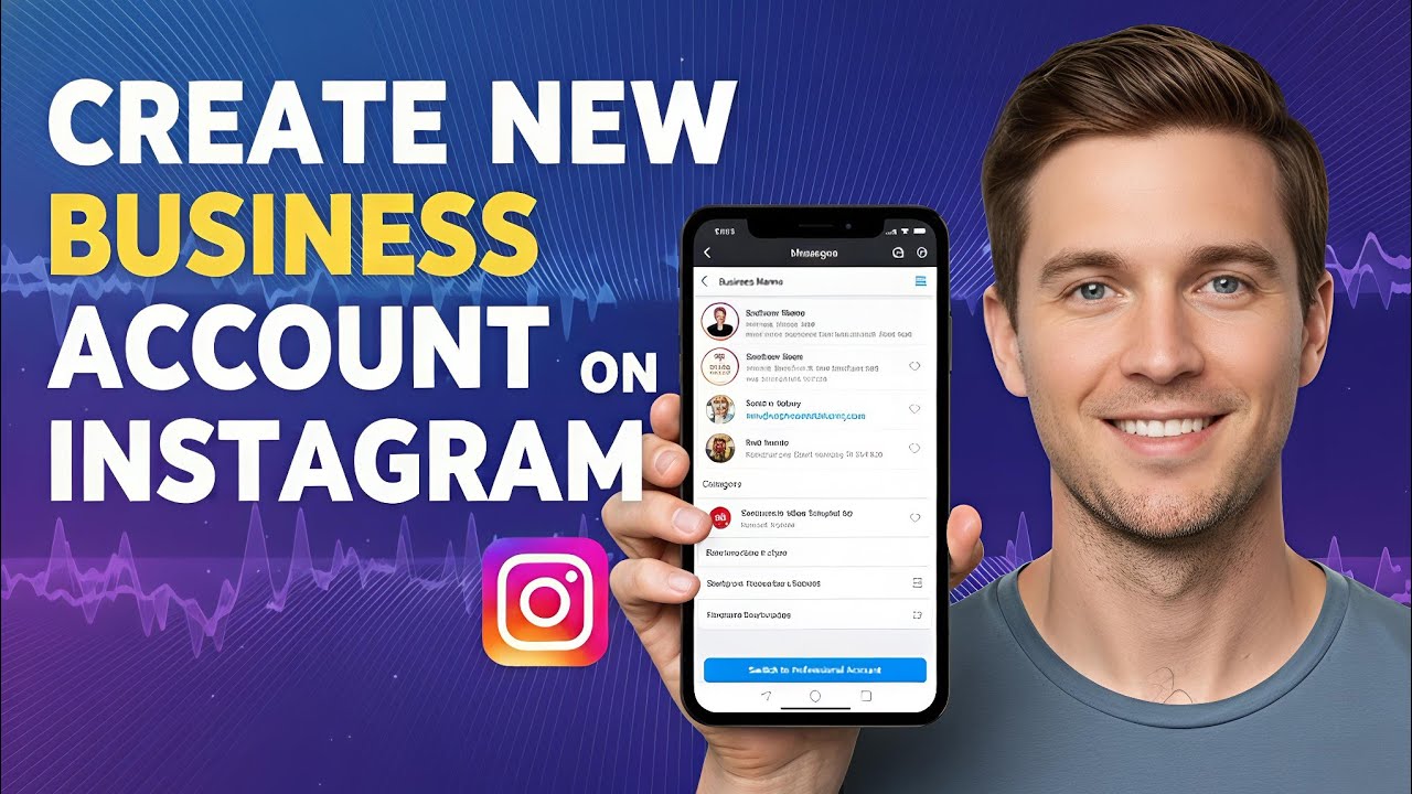 How to Create a Business Account on Instagram - YouTube