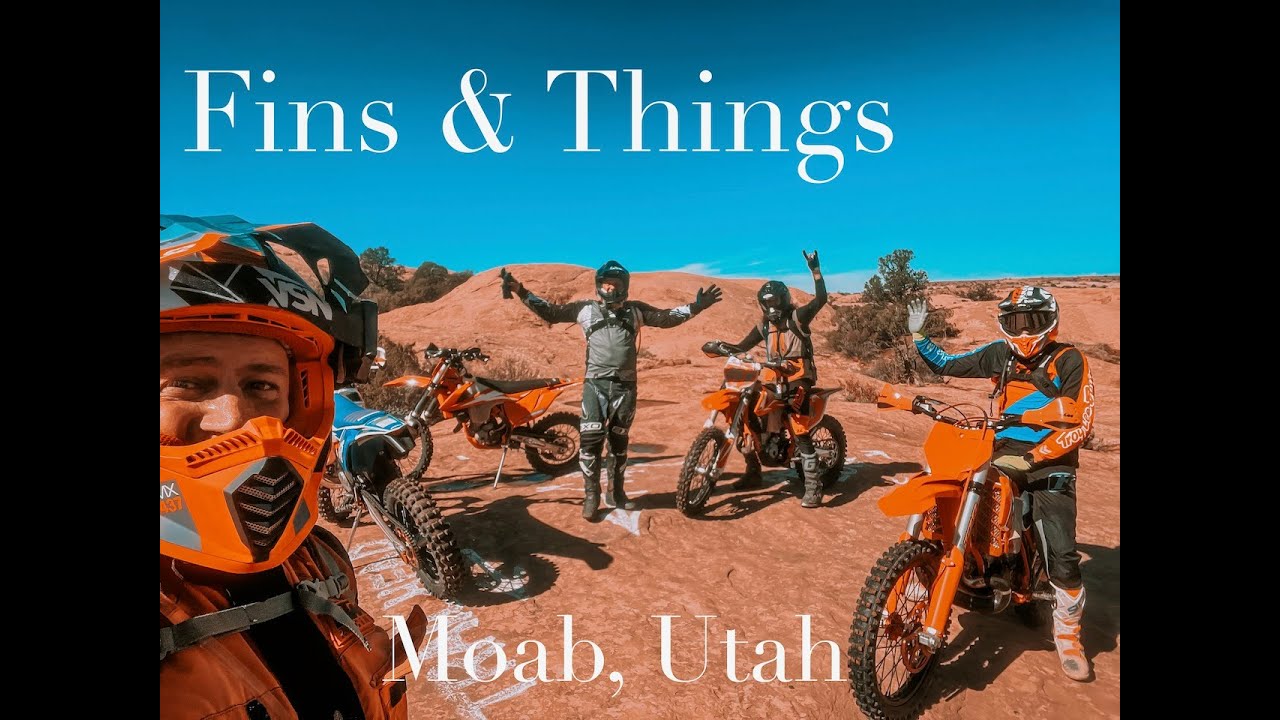 Fins & Things Highlights - Moab, Utah - Dirt Bikes - YouTube