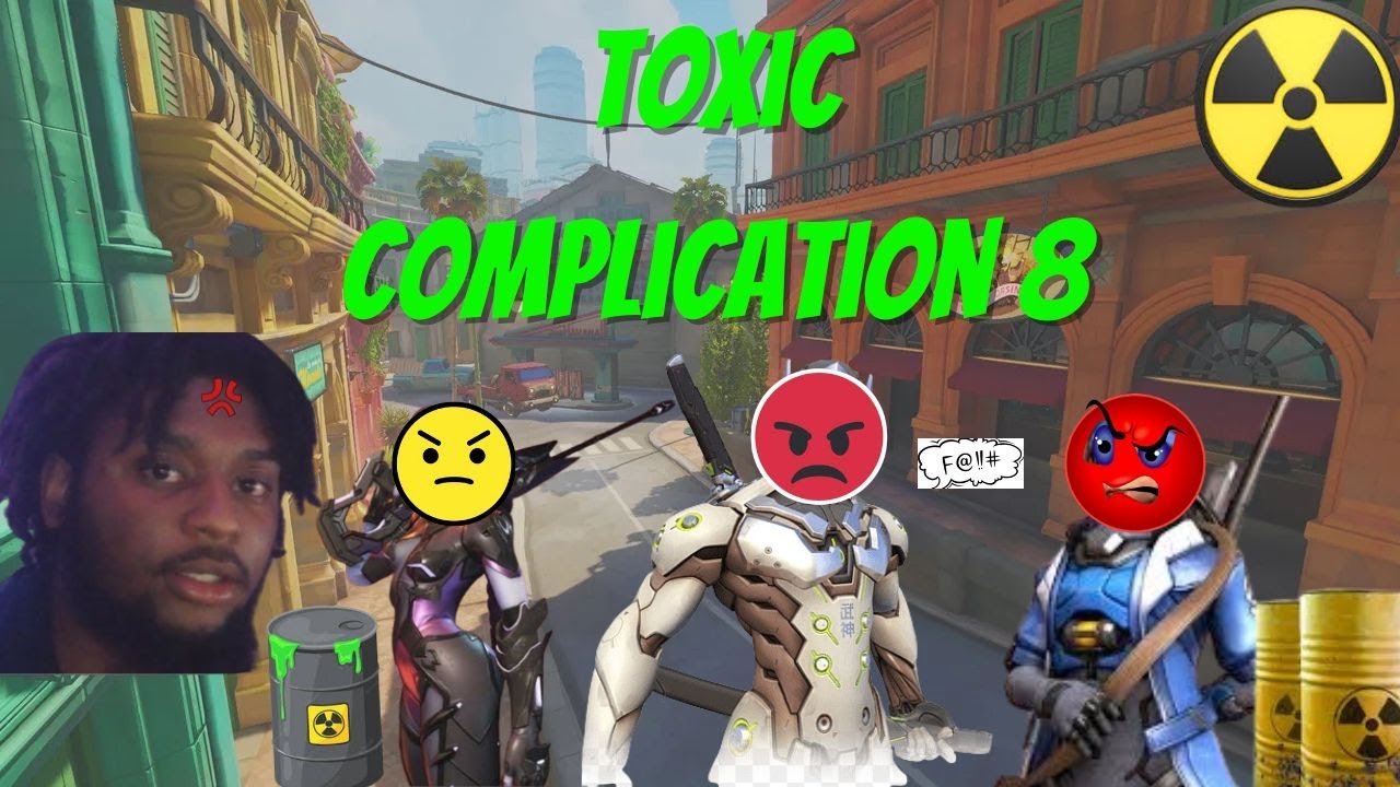 TOXIC Overwatch Players at Their Worst | Competitive Chaos Compilation ...