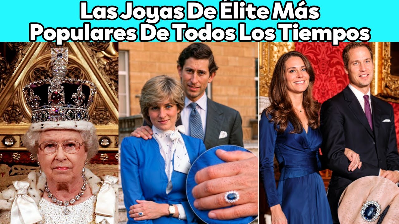 Las Joyas Más Famosas De Todas Las Familias Reales Y Las Tiaras - YouTube