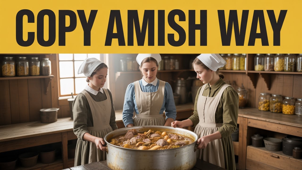How Amish Store Food for 30 Years Without Refrigeration - YouTube