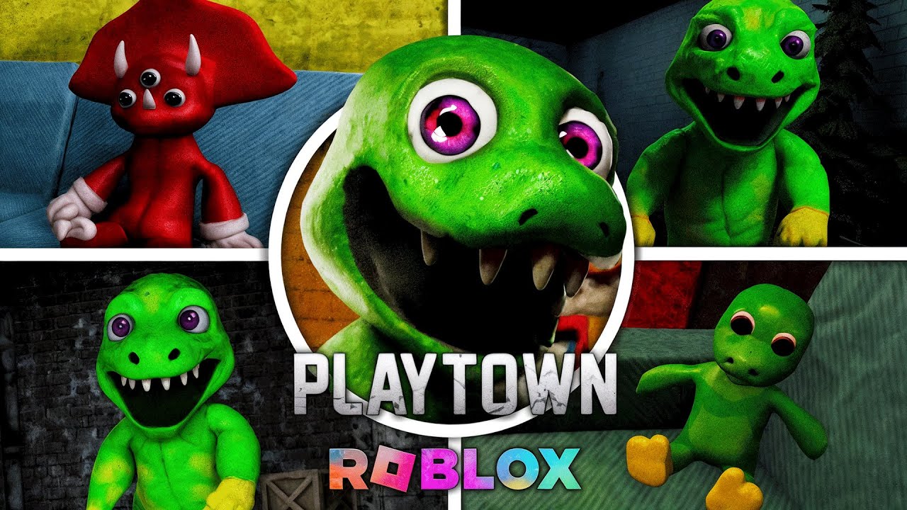 Playtown ROBLOX - Full Game Walkthrough + All Jumpscares (Showcase ...