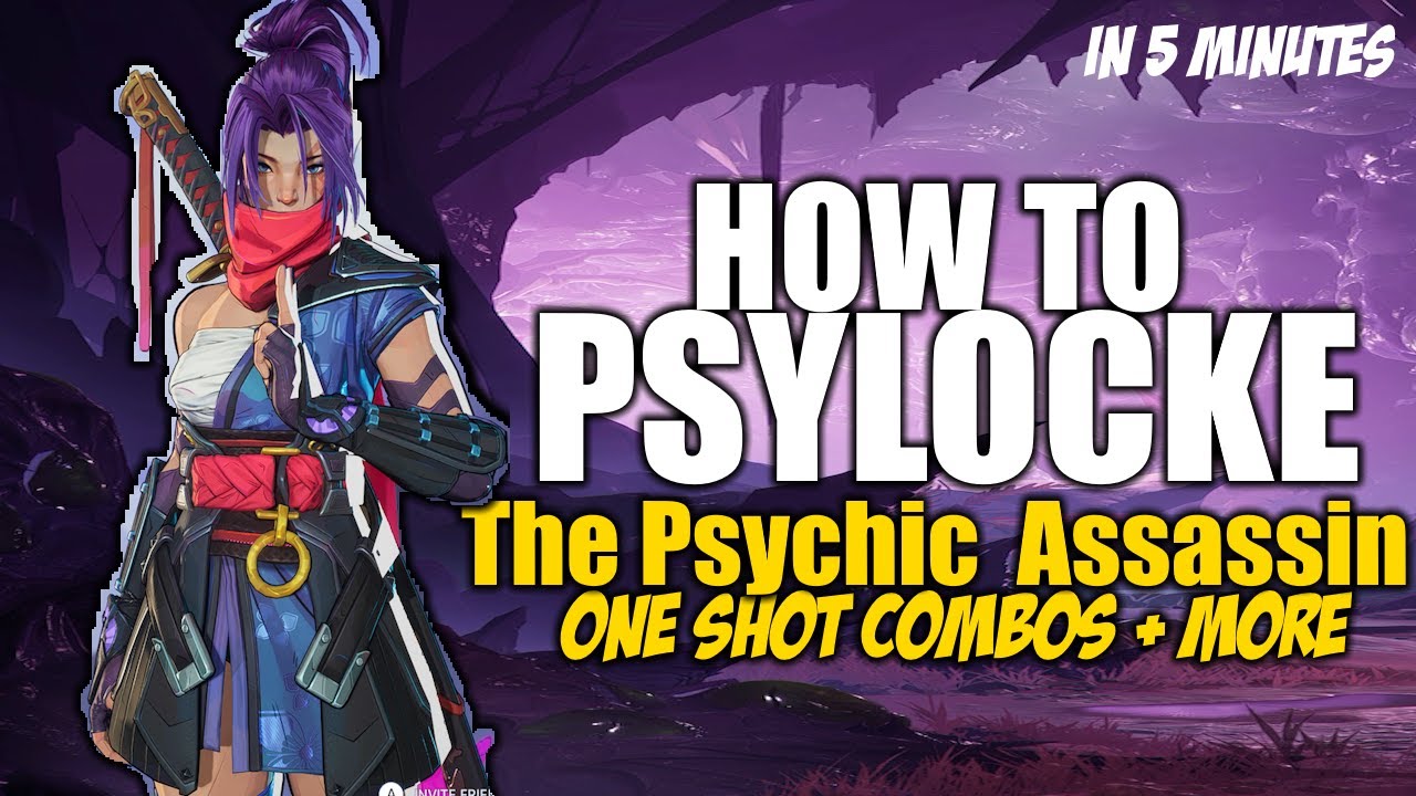 Marvel Rivals | How to Play Psylocke Like a Pro: One-Shot Combos (DPS ...