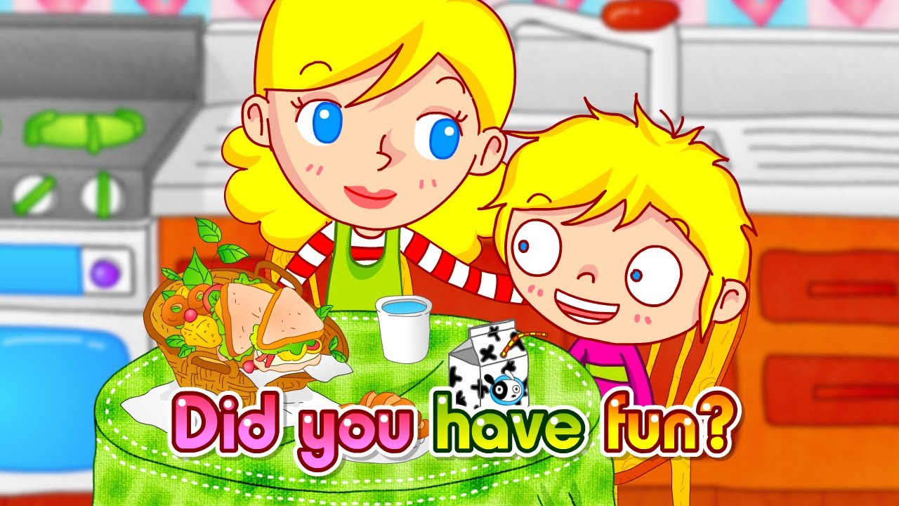 잘 다녀왔니? | Did you have fun? | 엄마와 아들 영어회화 | 생활 속 자연스러운 회화 공부 - YouTube