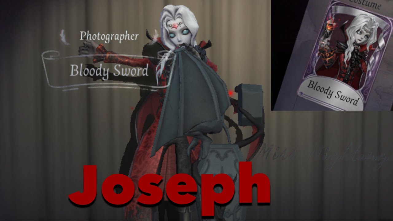 Identity V: Photographer/ Bloody sword Gameplay - YouTube