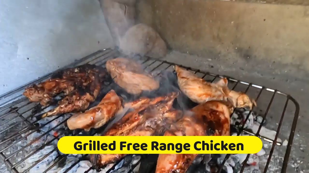 Grilled Free Range Chicken - YouTube