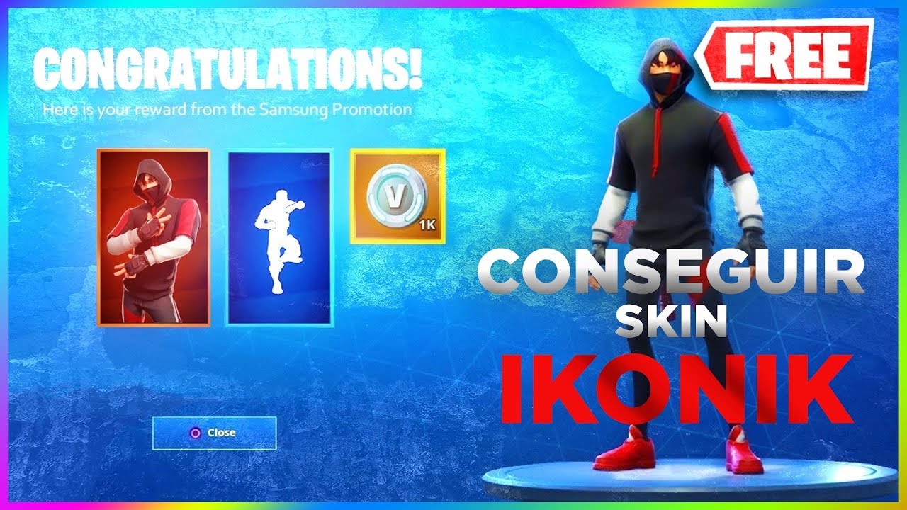 Conseguir La Skin Ikonik Muy Barata Fortnite Youtube