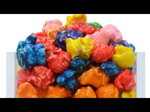 HOW TO MAKE COLORED POPCORNS/EASY AMD SIMPLE SNACK RECIPE#popcorn - YouTube