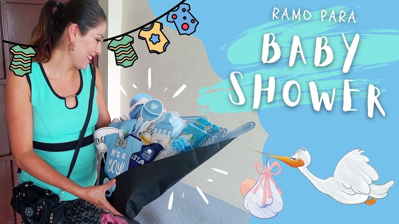 Ramo para BABY SHOWER | DIY - YouTube