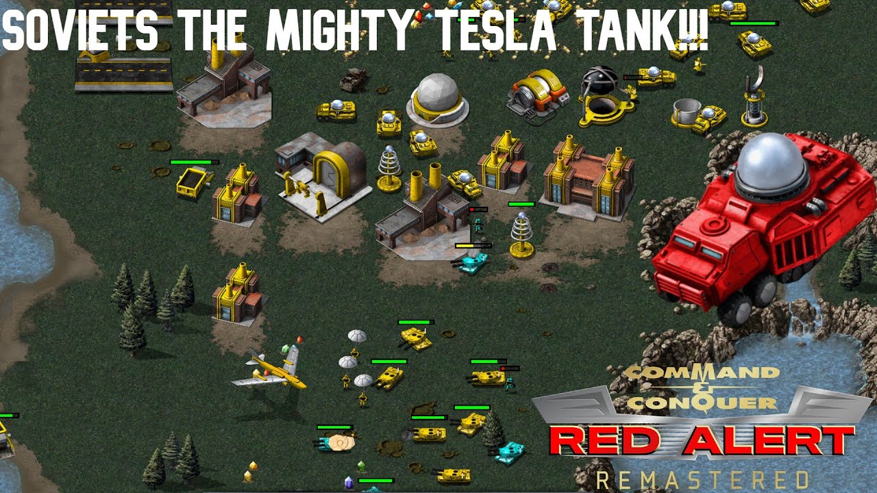 soviets The Mighty Tesla spam !!! Command and Conquer Remastered ...