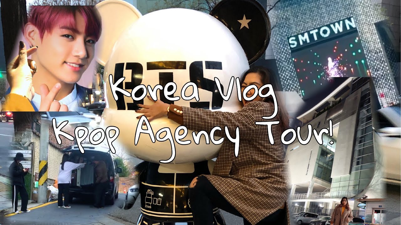 Korea Vlog 2018 Part 1(Kpop Agency Tour) | KETEMU KOPER BTS!! | Jihan ...