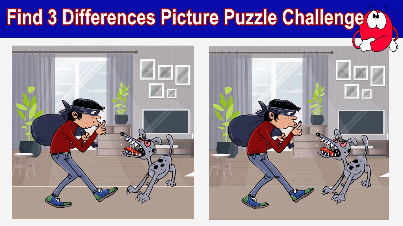 Find 3 Differences Picture Puzzle No19 - YouTube