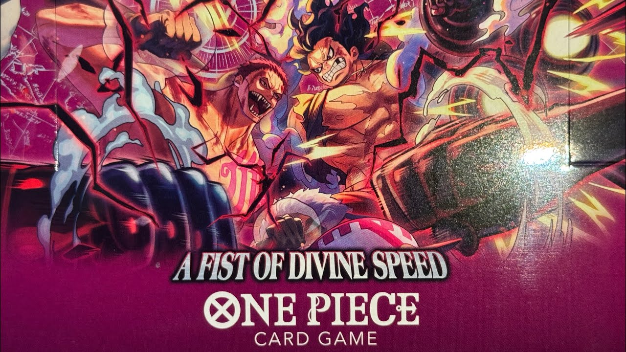 One Piece A Fist Of Divine Speed Box Opening! - YouTube